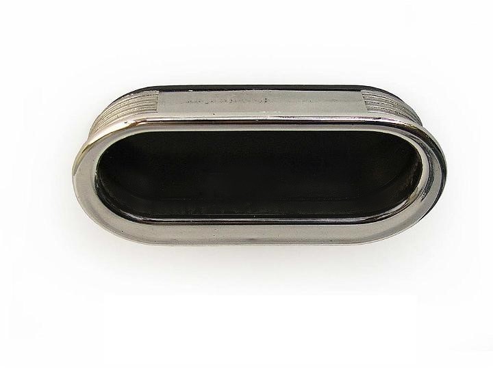 Maner ingropat oval crom lucios - Feromob