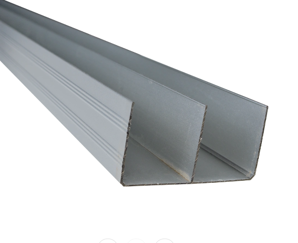 Șină superioară Multiomega, aluminiu,2 m - Feromob